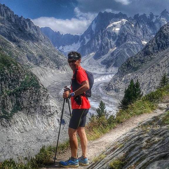 Alain Bustin: Chamonix Trail Runner, Volunteer, Author - Run the Alps