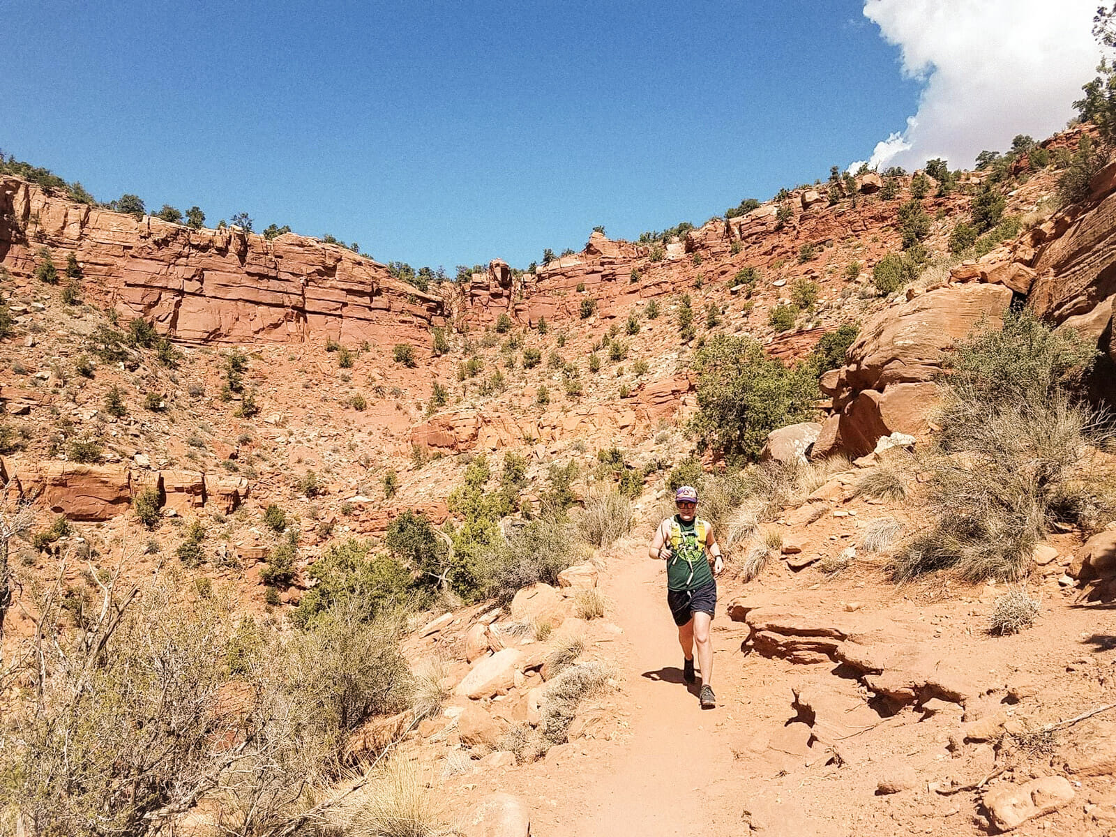 Good Karma Runner: Run the Alps First Winner, Neak Loucks - Run the Alps